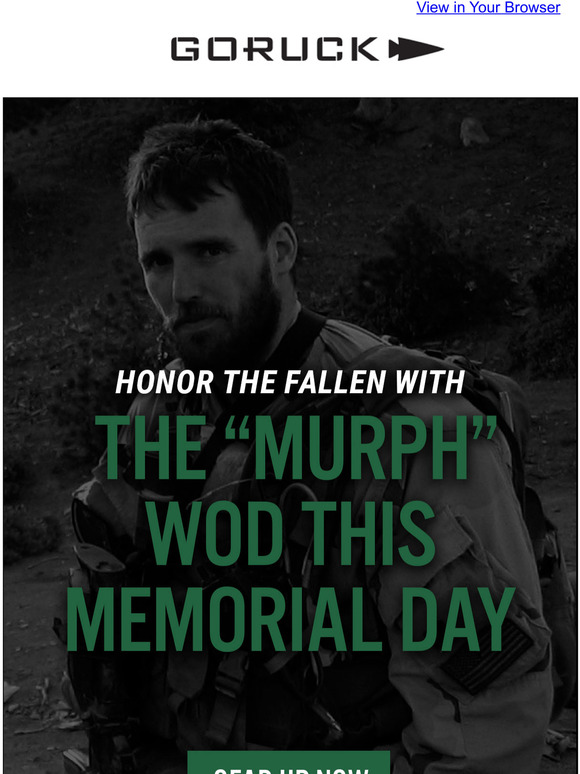 GORUCK: Are you ready for MURPH? | Milled