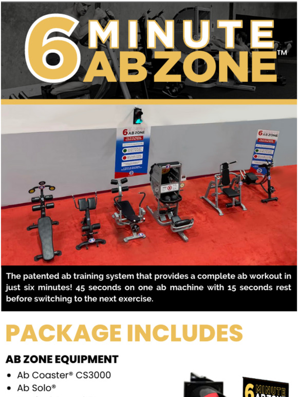 The Abs Company: Introducing the 6 Minute Ab Zone! | Milled
