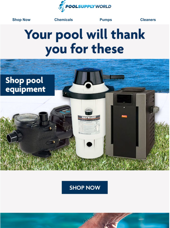 PoolSupplyWorld: [Shop Now] New Pool Equipment in Stock! | Milled