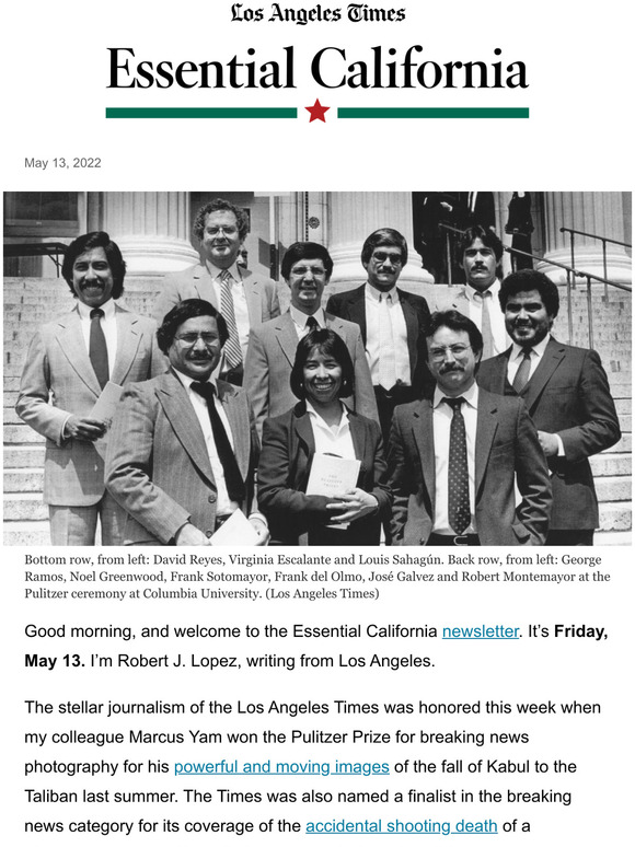 Los Angeles Times: Another Pulitzer for The Times, and a look back | Milled