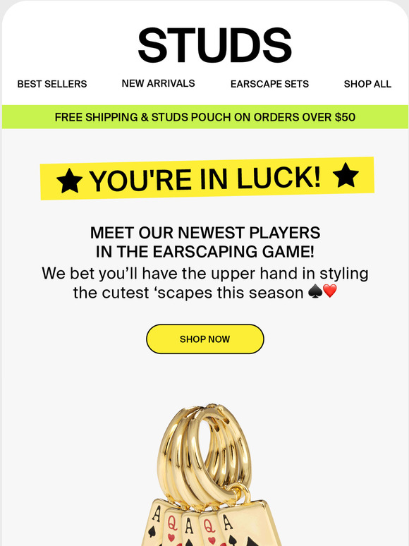 Studs: Hey Stud, Youre in Luck | Milled