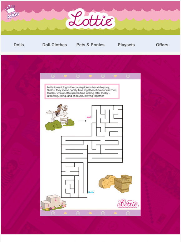 Lottie Dolls: New Printable Activities from Lottie Dolls! | Milled