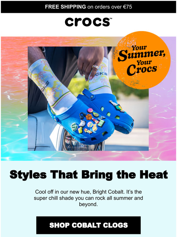 Crocs: Heat up the summer in new shades | Milled