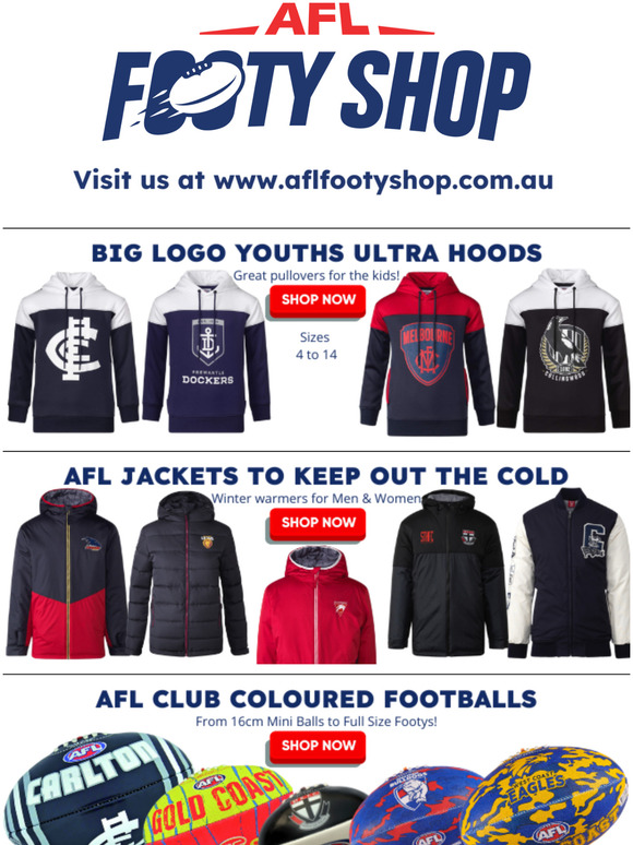 AFL Footy Shop: Don't forget about these great items! | Milled
