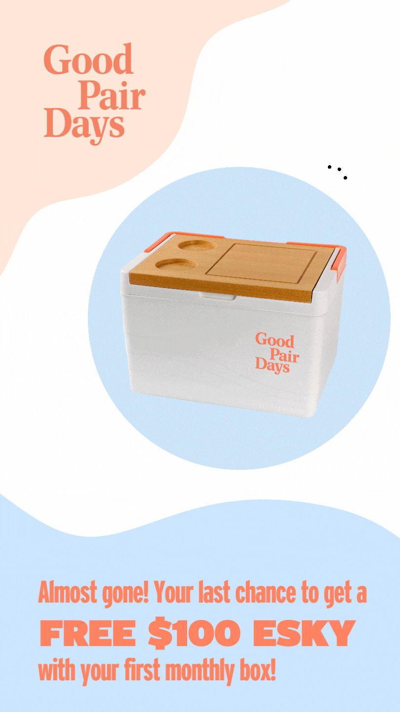 Good Pair Days: Your free $100 cheeseboard esky is almost gone! | Milled