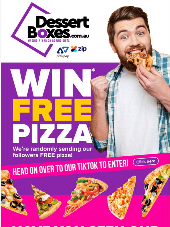 Dessert Boxes: WIN FREE PIZZA | Milled