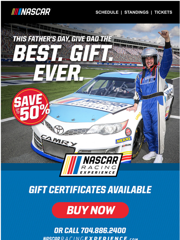 NASCAR: Fathers Day Gift Idea. Save Up To 50% | Milled