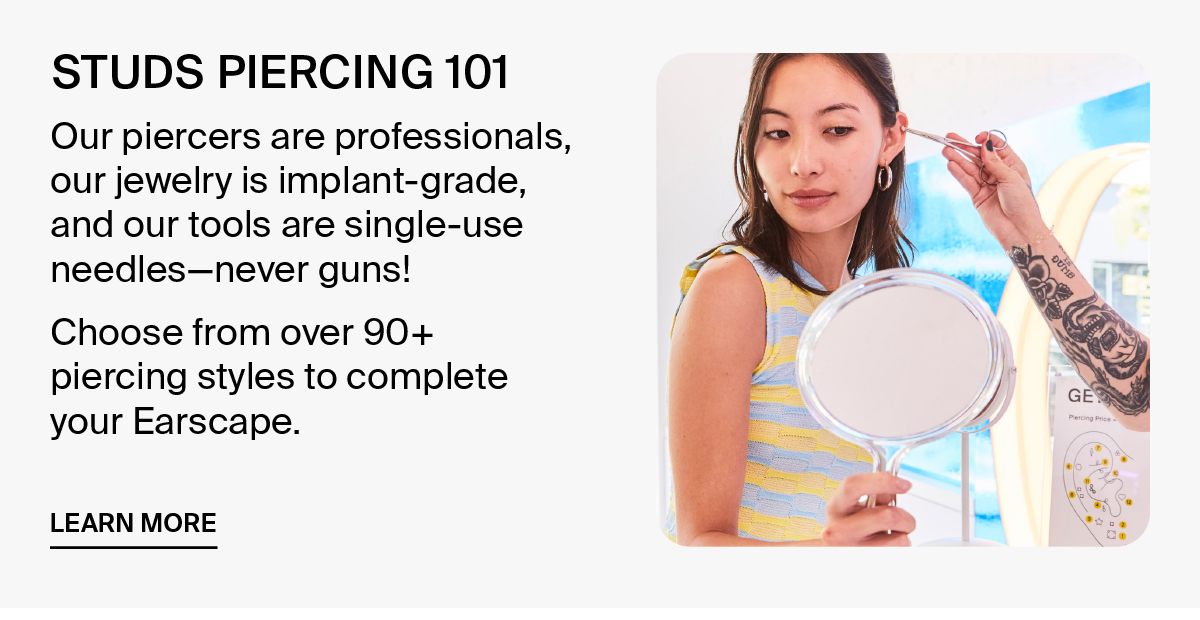 Studs: Special Treat for National Piercing Day! | Milled