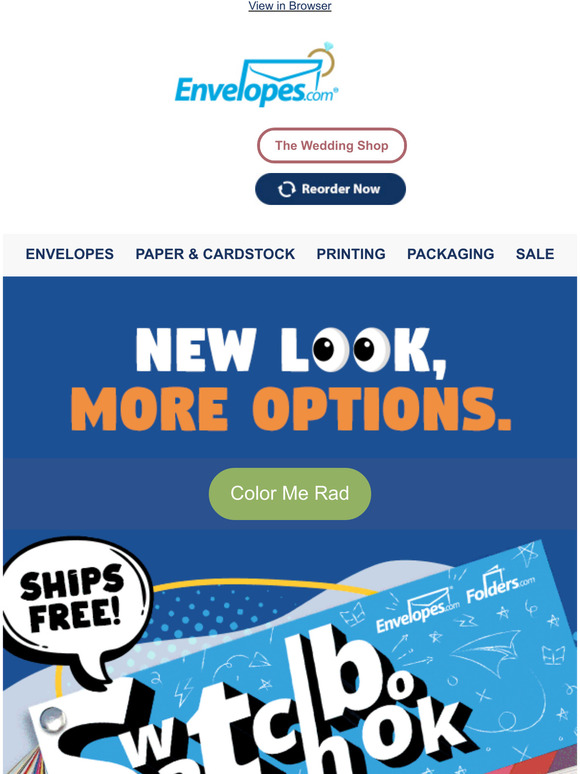 Envelopes: Swatch up your color scheme | Milled