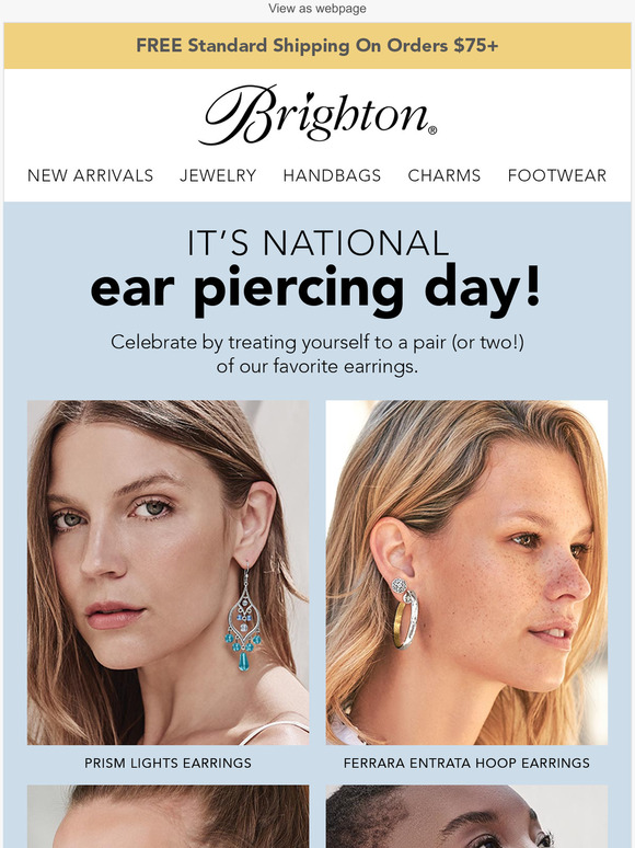 Brighton: It's National Ear Piercing Day | Milled