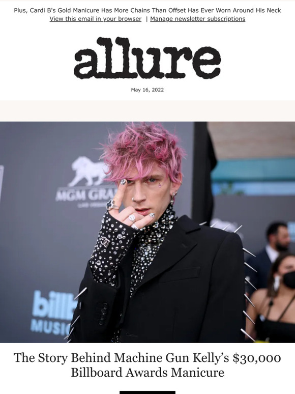 Allure Beauty Box: The Story Behind Machine Gun Kellys $30,000 ...