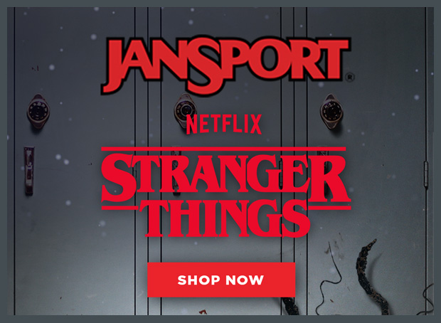 Tilly's: JanSport x Netflix Stranger Things Collection Is Here | Milled