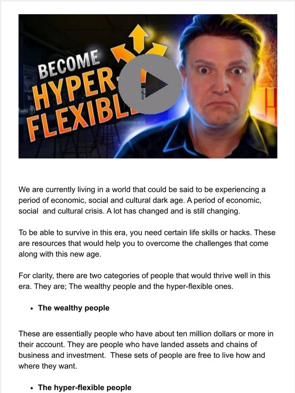 Caleb Jones: Blog Article: Avoid the Collapse How To Become Hyper ...