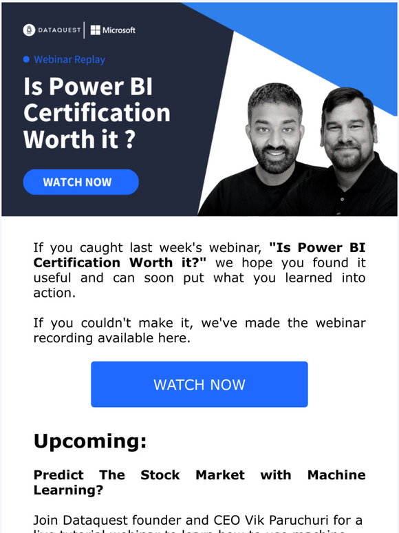 Dataquest Learn More About Power Bi Certification Milled 1686