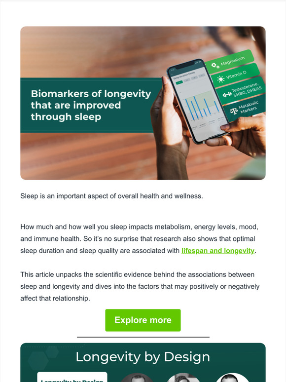 InsideTracker: Can sleep impact life-expectancy? The relationship ...