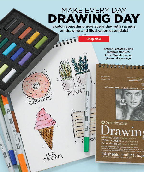 Blick: Make every day Drawing Day! | Milled