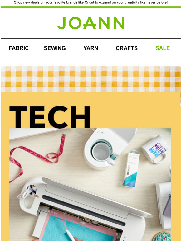 JoAnn: Tech it out! New deals on your favorite craft machines! | Milled