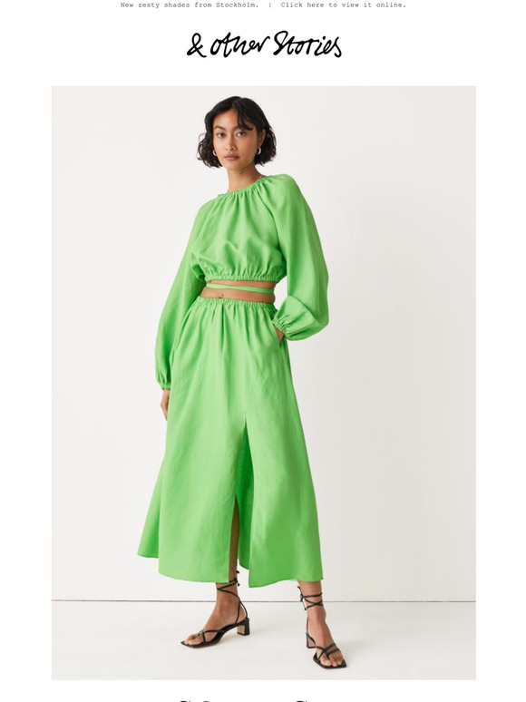 & Other Stories: Colorama: Green | Milled