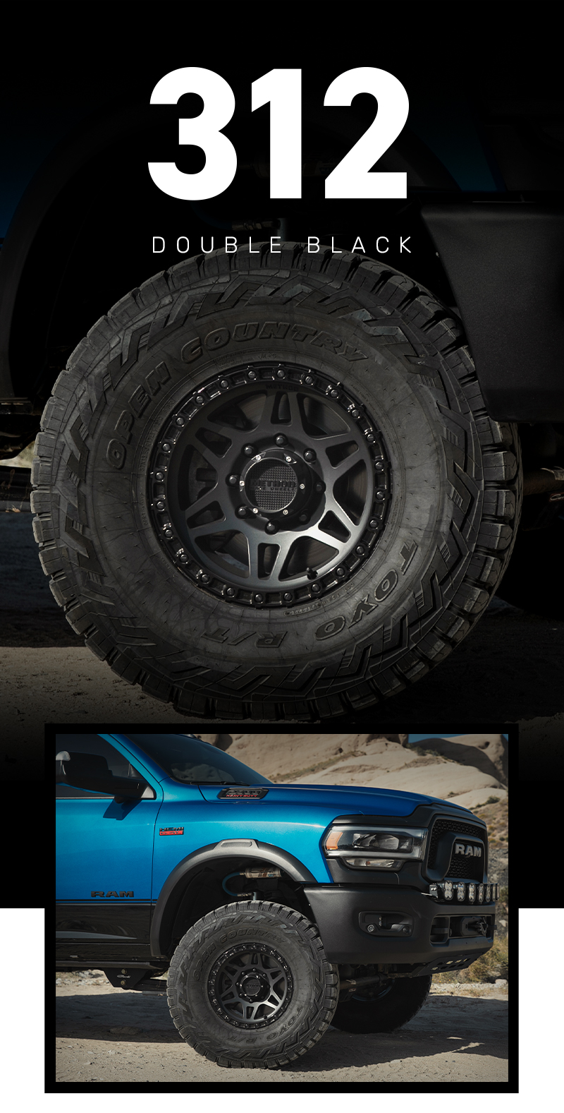 Method Race Wheels: The 312 Double Black | Milled