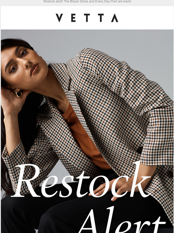 VETTA: Your Edgy Capsule Favorites Are Back! | Milled