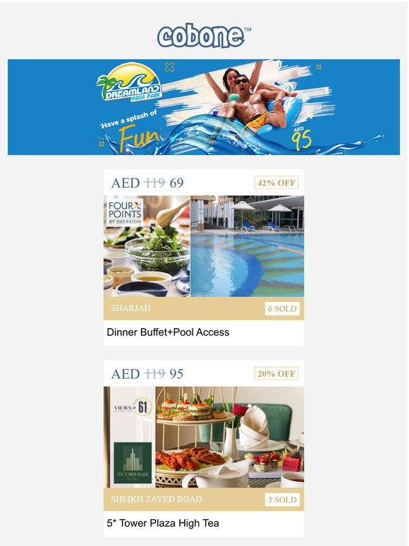 Cobone: Dubai Dolphinarium Ticket| Novotel JVT Summer Stay | Zain Car ...