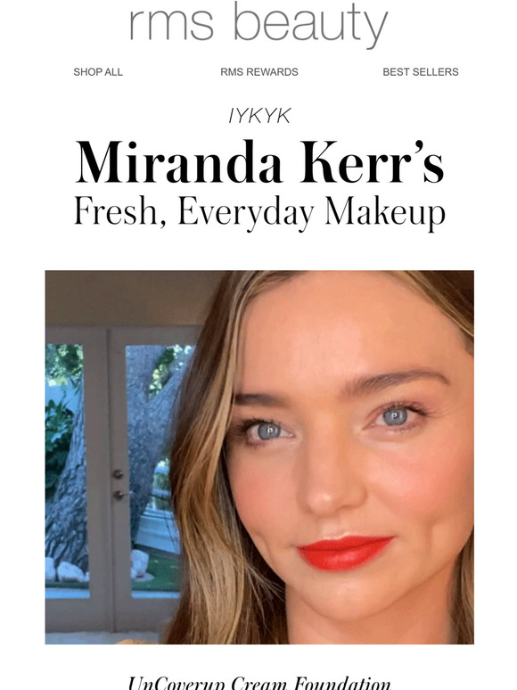 RMS Beauty: Miranda Kerrs fresh, everyday makeup | Milled