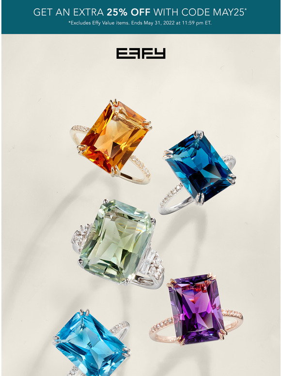 Effy: Your Guide To Summer-Perfect Gemstones | Milled