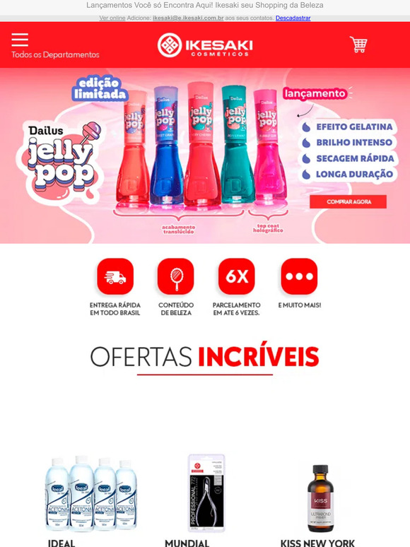 Ikesaki: Um Espetculo em Forma de Produtos | Milled