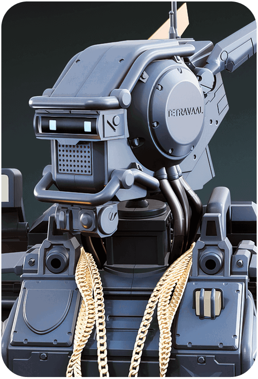 Gambody: Fully articulated Chappie for 3D printing is here to join your ...