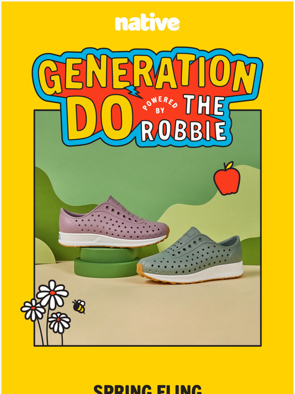Native Shoes: Surprise! New Robbie colors are here | Milled
