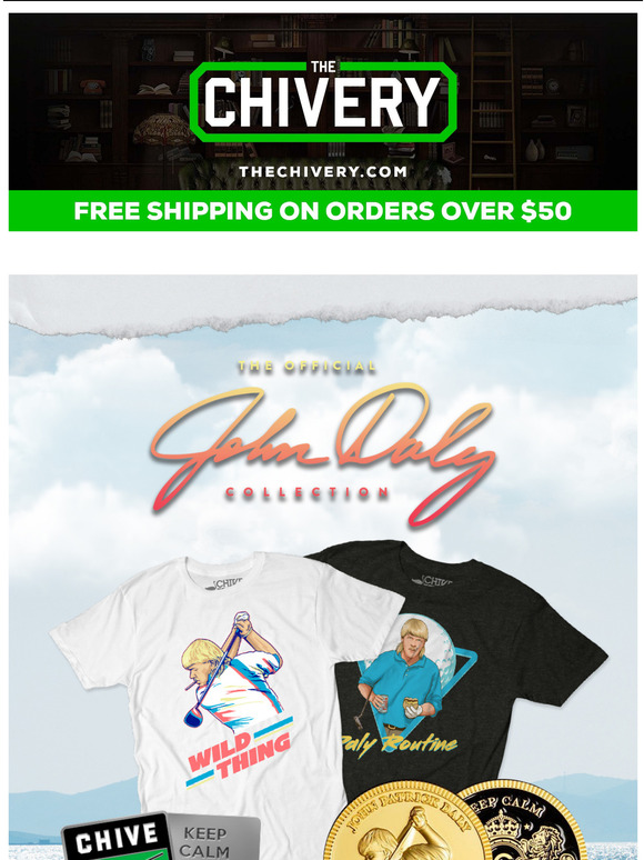 The Chivery: FREE John Daly gear! | Milled