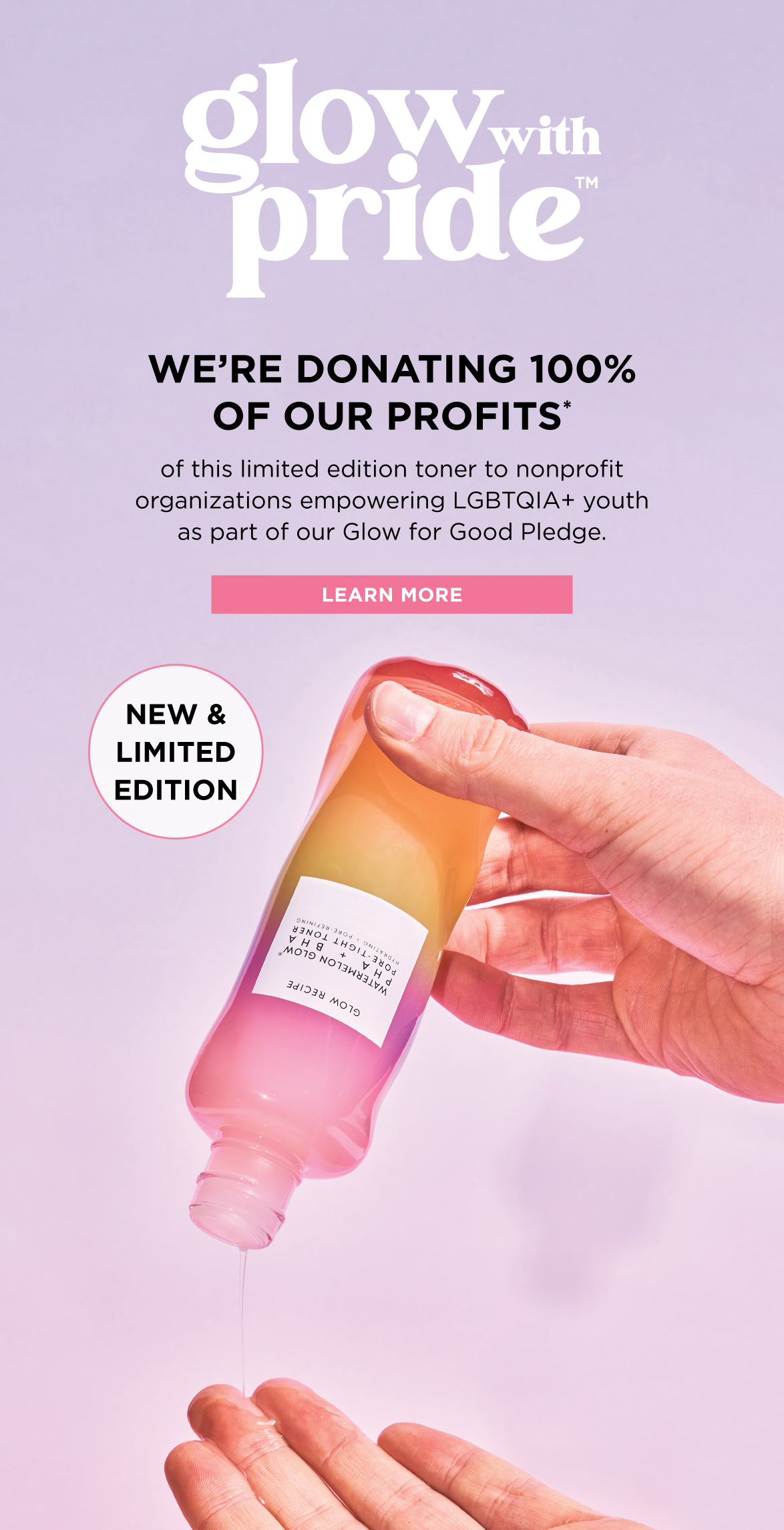 Glow Recipe: Just In: A best-seller that gives back | Milled