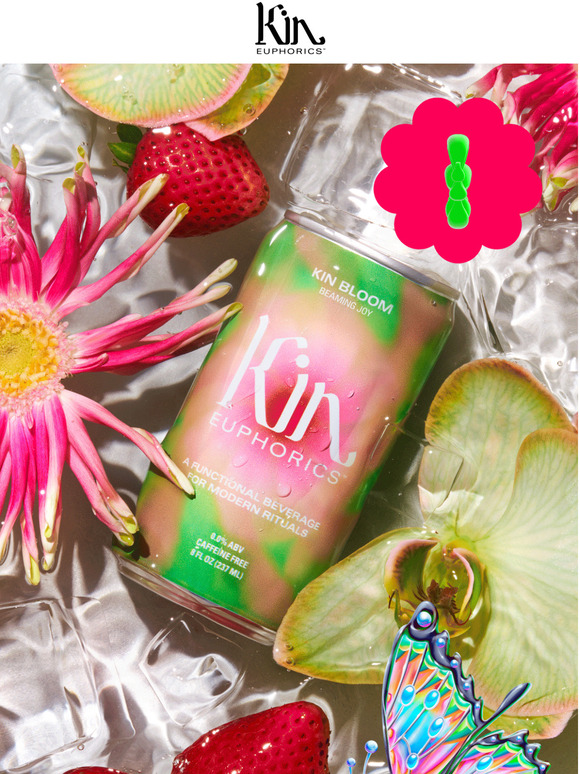 Kin Euphorics: Introducing NEW Kin Bloom | Milled