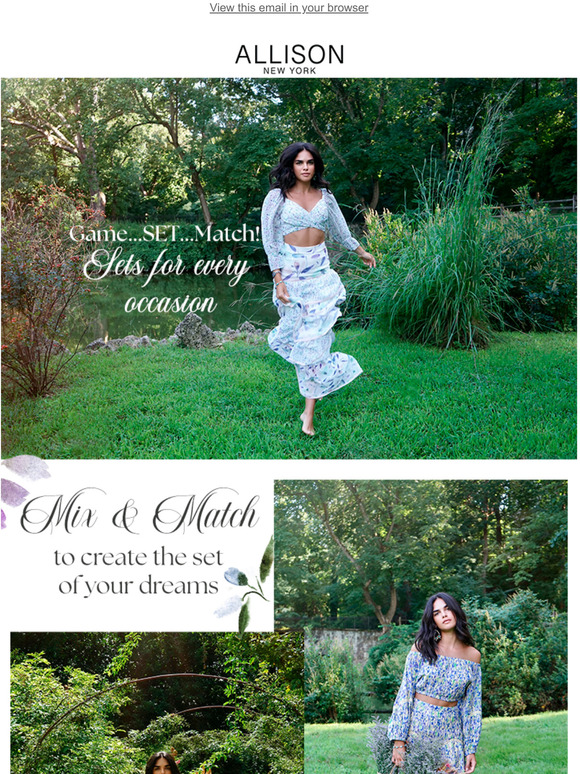 Allison: Spring SETS Are Here! | Milled