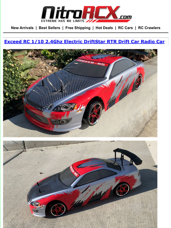 NitroRCX.com: Easy to Run DriftStar RTR Drift Car | Milled