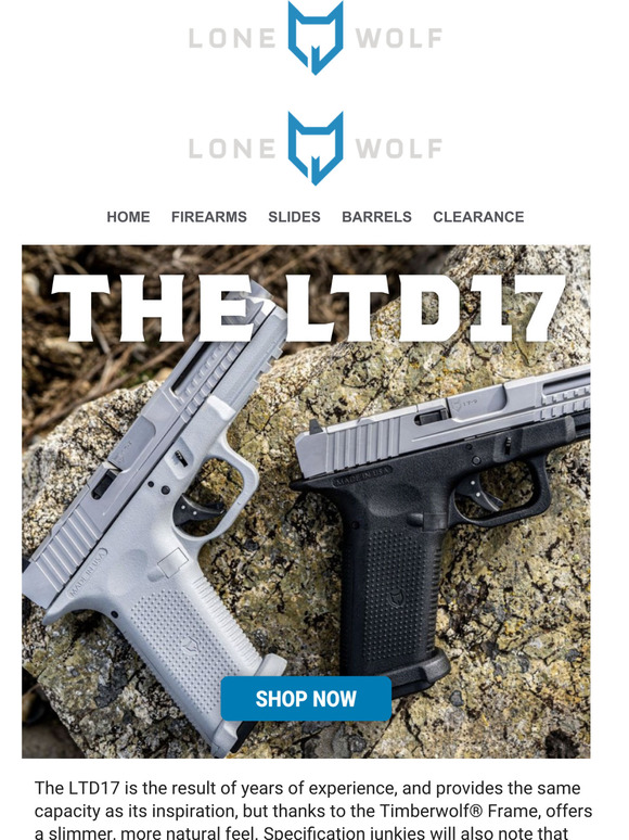 Lone Wolf Distributors: Want the most innovative pistol on the market ...