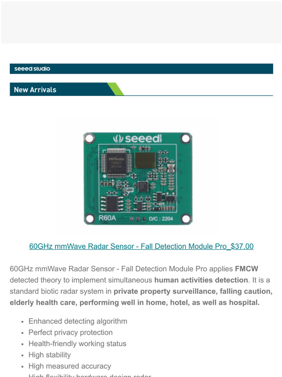 Seeed Studio: NewLichee RISCV series, mmWave Radar Sensor, SEN55 all-in ...