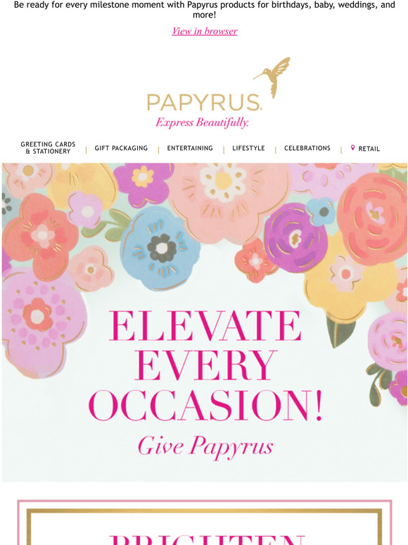 Papyrus: Thinking of You Day is August 20th - Celebrate with Us! | Milled