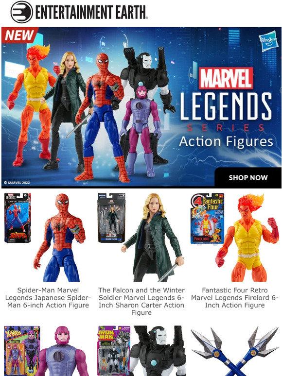 EntertainmentEarth.com: Must-See Marvel Legends and Morphinominal Power ...
