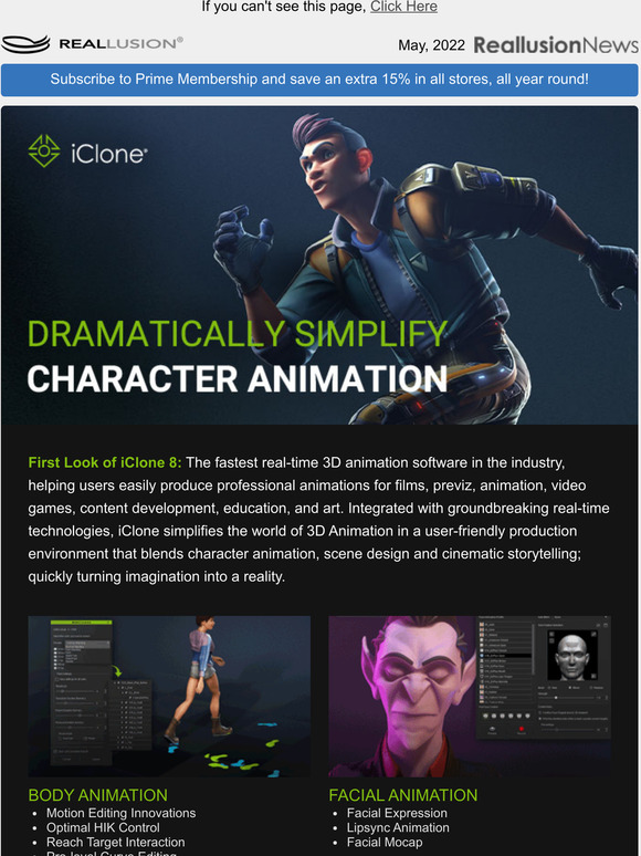 Reallusion: NOW AVAILABLE: iClone 8 and Character Creator 4 | Milled