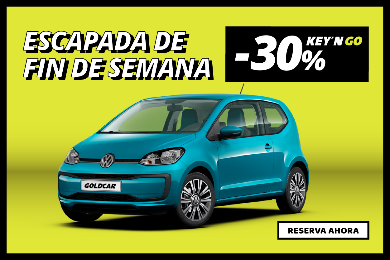 Goldcar: -30% en Key'n Go | Escapada a la vista! | Milled