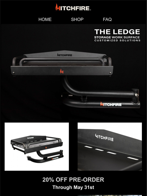 HitchFire: New Ledge & Hitch Kitchen Unveiled 20% Off Pre-Order | Milled