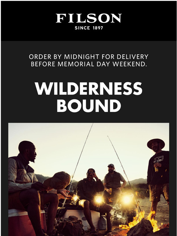 Filson: Filson Camping & Wilderness | Milled