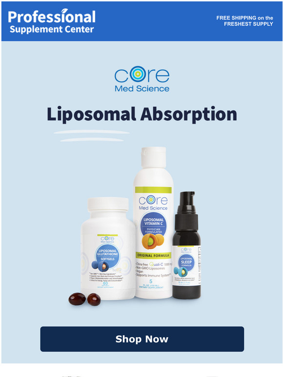 Professional Supplement Center: Get More Nutrients From Liposomal ...