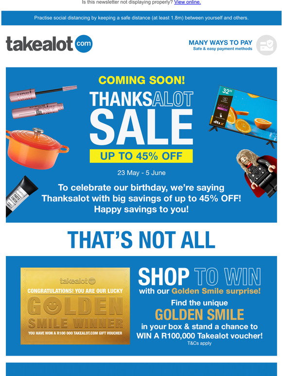 Takealot: Takealot turns 11 this year & we're celebrating with our very ...