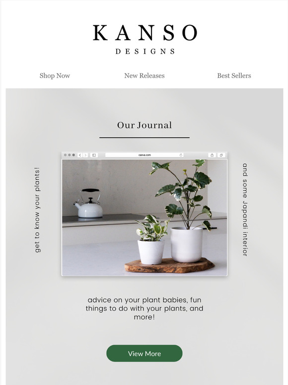 Kanso Designs: Your Plants' Favourite Reads | KANSO DESIGNS | Milled