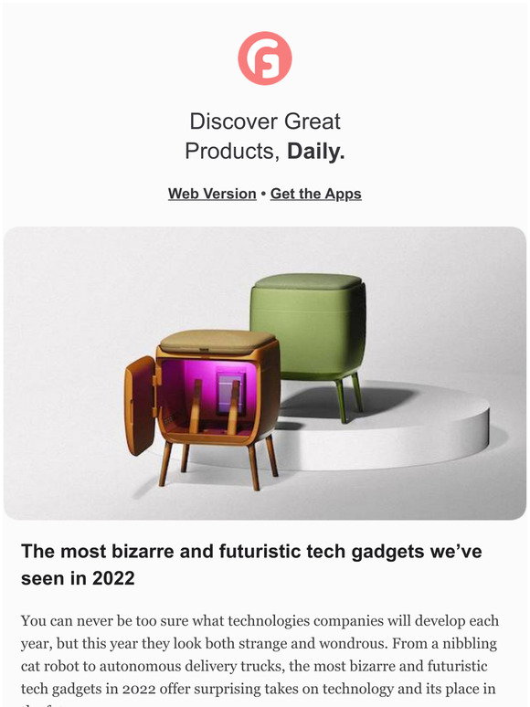Gadget Flow: The most bizarre and futuristic tech gadgets of 2022 | Milled