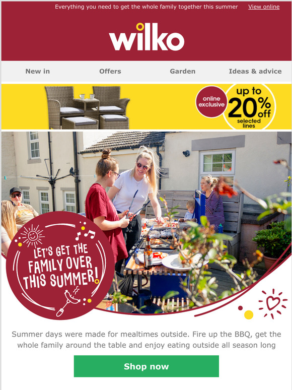 Wilko: Your garden party checklist | Milled