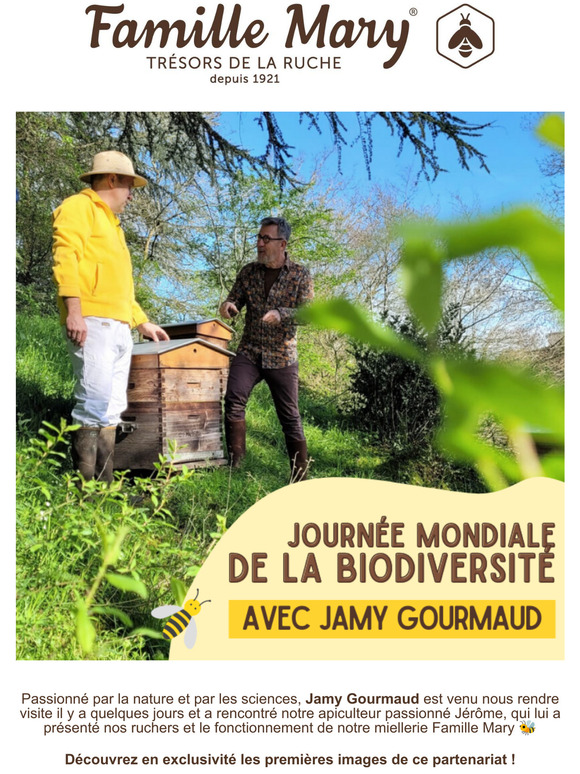 Famille Mary: Journe mondiale de la biodiversit avec Jamy Gourmaud ...