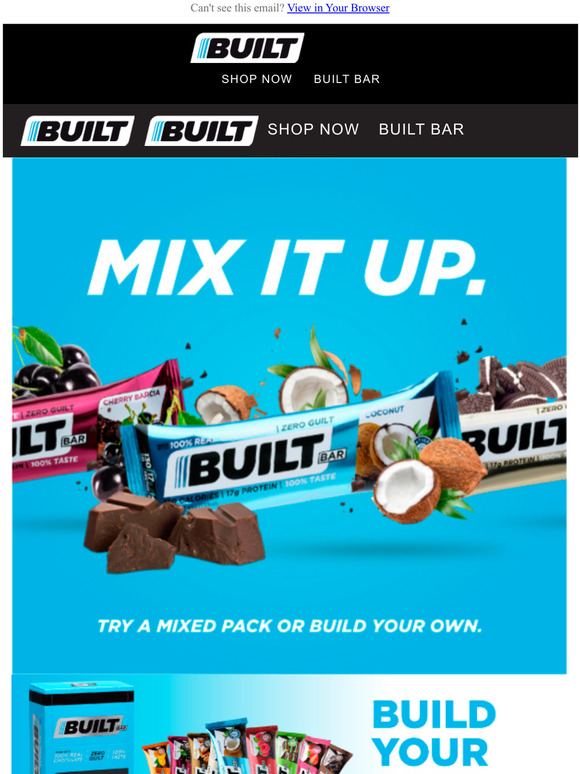 Built Bar: Try a mixed pack! Or build your own | Milled